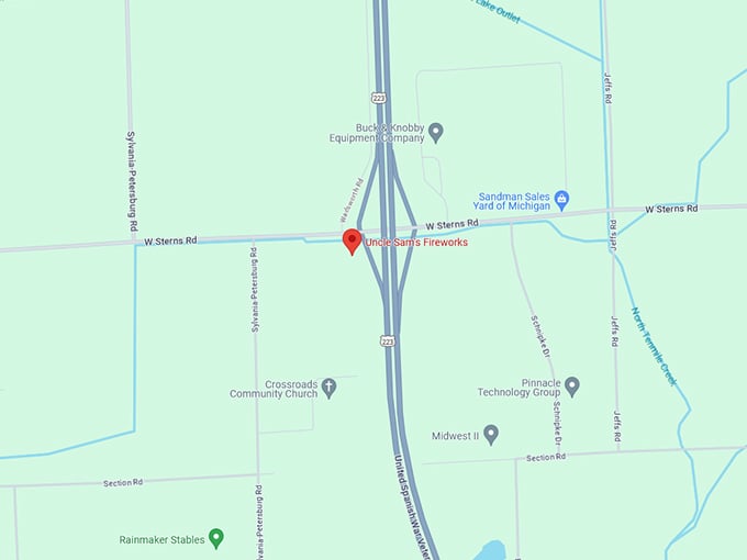 Worlds Tallest Uncle Sam Statue 10 map