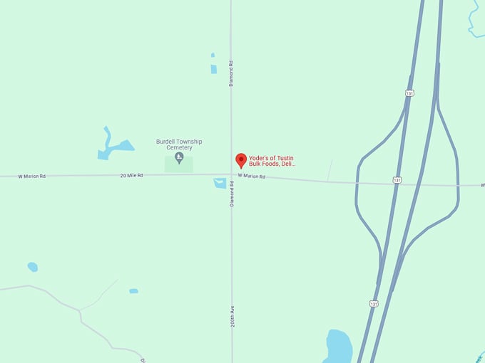 Yoder&rsquo;s of Tustin 10 map