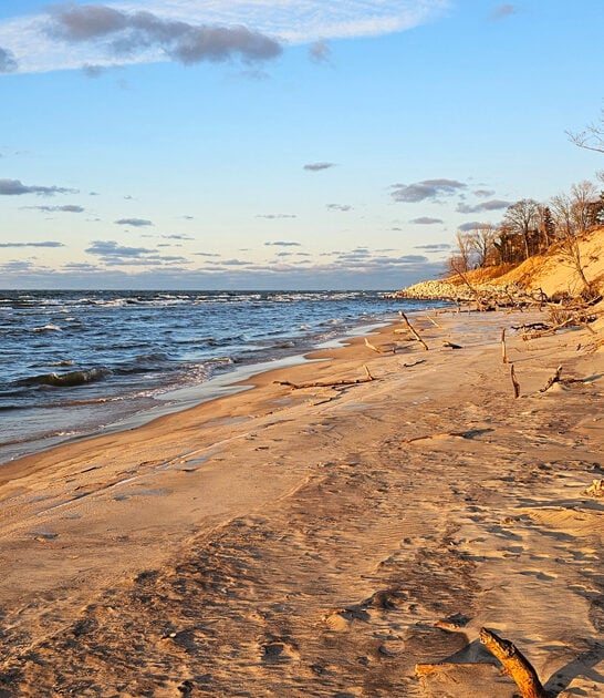 beachfront park stones michigan ftr