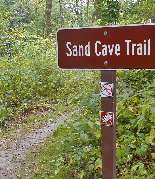 caves waterfall trail wisconsin ftr