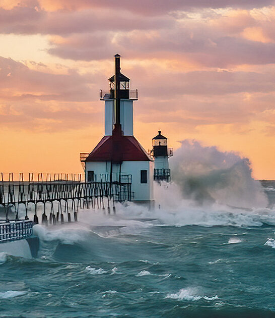 century old lighthouses michigan ftr
