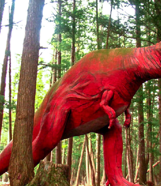 dinosaur sculpture park michigan ftr