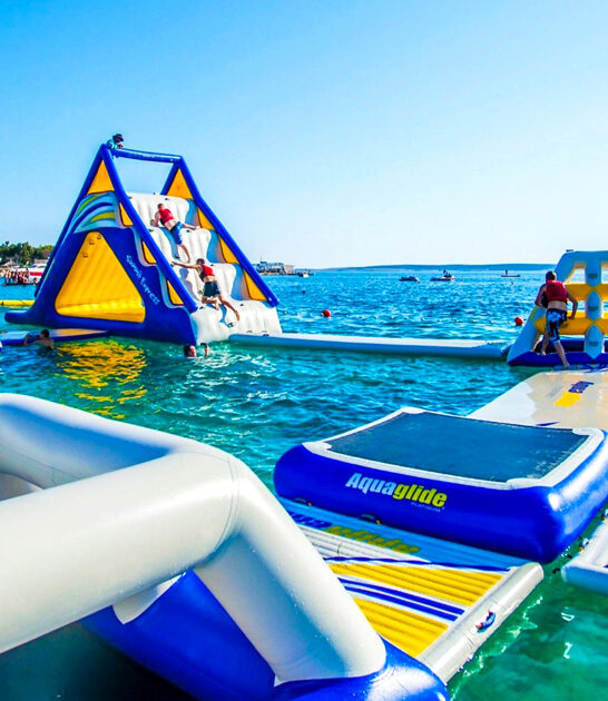 fun inflatable waterpark michigan ftr