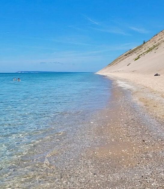 gorgeous beach trail michigan ftr