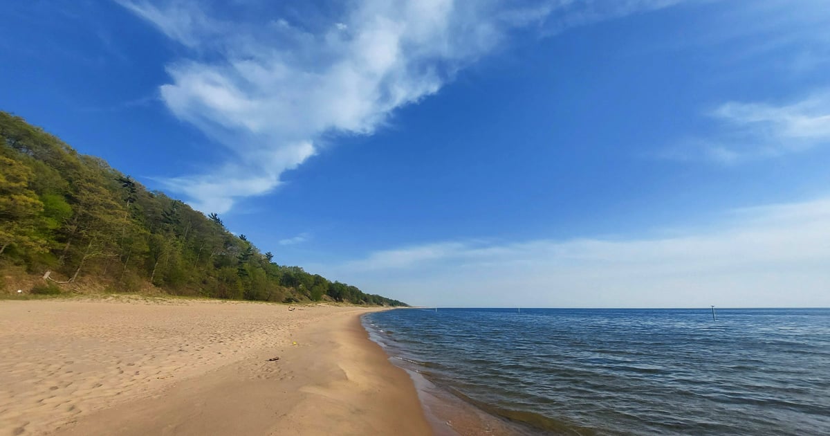 This 738-Foot-Long Beach In Michigan Is So Hidden…It’s Almost Forgotten