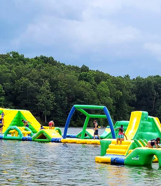 inflatable water park michigan ftr
