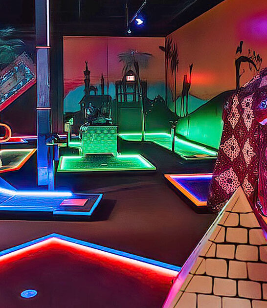 mini golf course michigan ftr