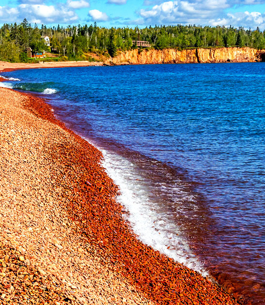 pink beach in minnesota ftr