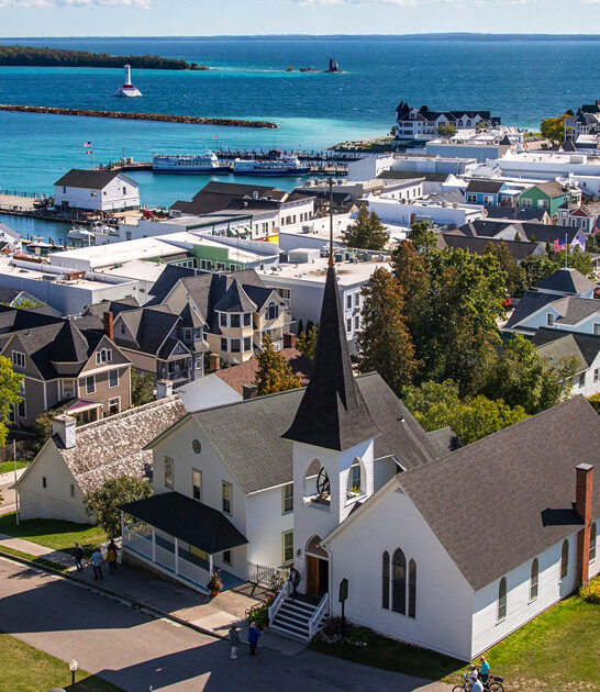 postcard perfect town michigan ftr