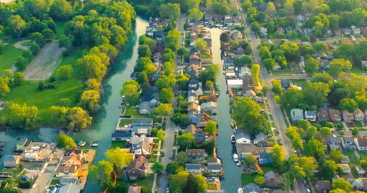 Explore The Secret Urban Canals Of This Massive City In Michigan