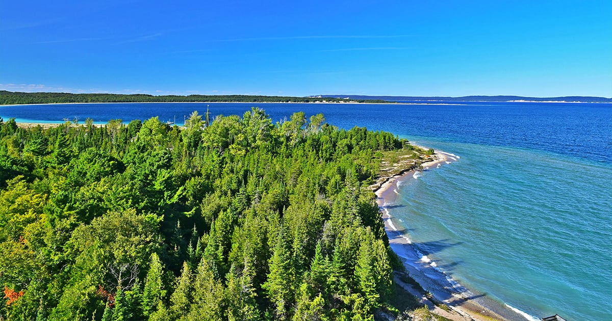 tiny midwest island michigan ftr