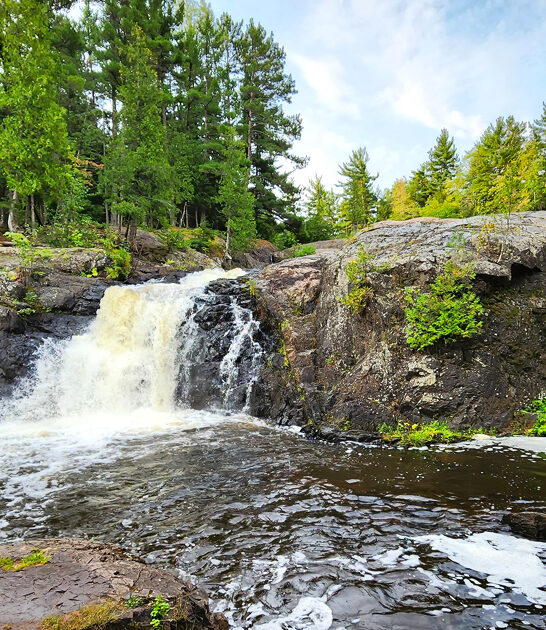 trail hidden waterfall michigan ftr