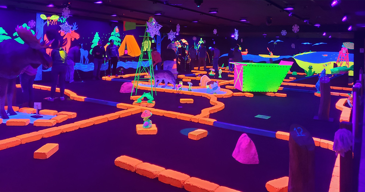 whimsy blacklight golf michigan ftr