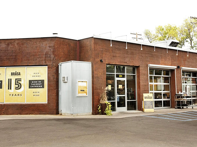 Brasa's unassuming brick exterior houses culinary treasures within &ndash; like finding a Southern secret in Minneapolis' urban landscape.