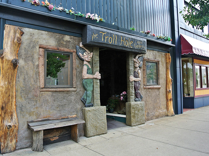 That facade isn't just an entrance, it's a promise that normal rules don't apply beyond this threshold.