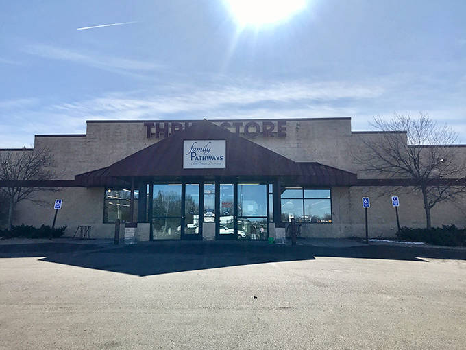 The unassuming exterior of Family Pathways hides a universe of treasures within, like a book you can't judge by its cover.