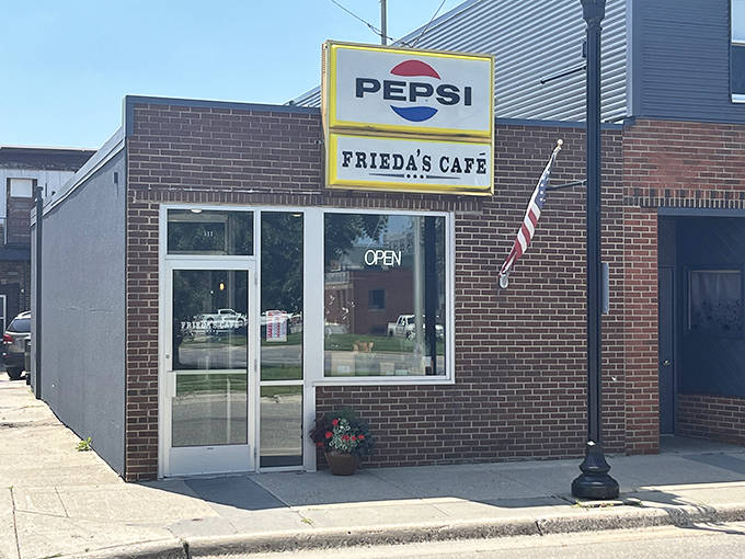 Where the vintage Pepsi sign has been guiding hungry travelers to pancake paradise for generations in downtown Willmar.