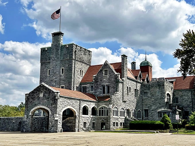 A slice of medieval Wales standing proudly in Alliance, Ohio &ndash; where European grandeur meets Midwestern hospitality with stone-cold architectural swagger.