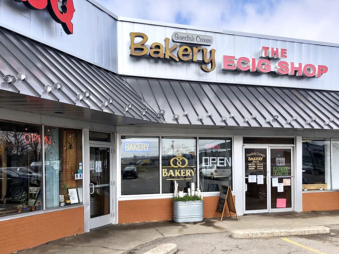 The unassuming storefront of Swedish Crown Bakery hides a world of buttery, cardamom-scented treasures waiting to be discovered.