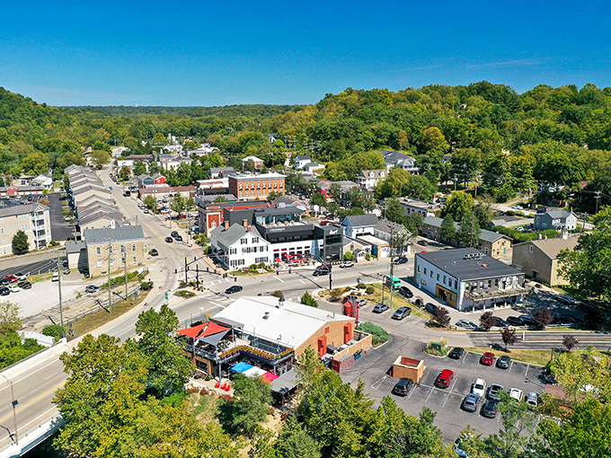 Milford's charming downtown unfolds like a storybook setting, where historic buildings house modern delights and every storefront tells a tale.