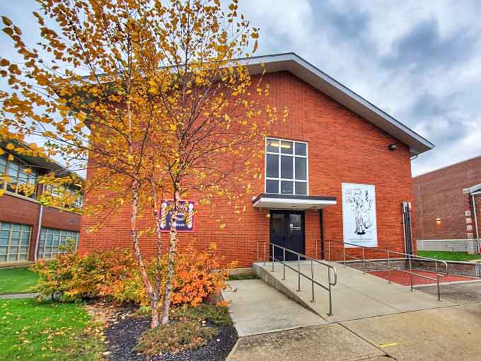 The unassuming brick exterior of the National Barber Museum in Canal Winchester hides a treasure trove of hair-raising history inside.