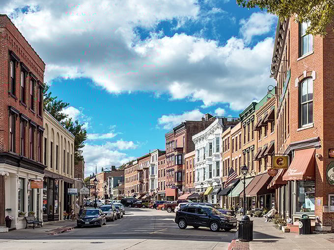 Galena's Main Street unfolds like a Victorian novel come to life, each brick building a chapter in Illinois' most charming small-town story.