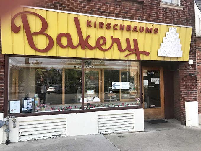 That iconic yellow sign with bold red lettering isn't just a storefront &ndash; it's a portal to buttery, sugary bliss that's been tempting Chicagoans for generations.