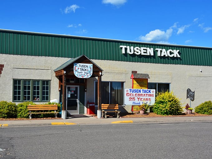 Tusen Tack's unassuming exterior hides a treasure trove within &ndash; like finding a pirate's chest disguised as a garden shed.