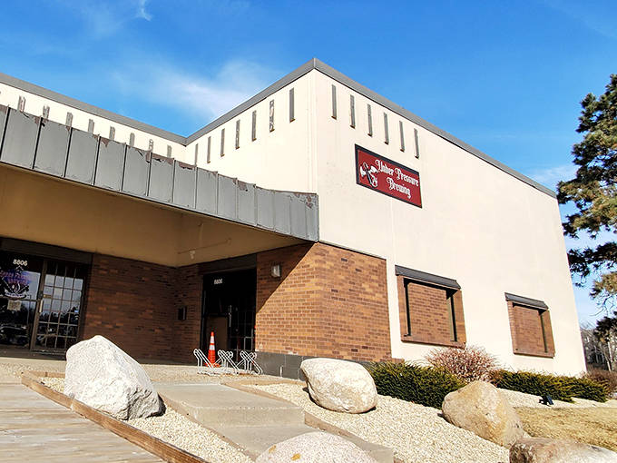 Under Pressure Brewing's unassuming exterior hides a medieval wonderland within &ndash; like finding Narnia in a strip mall.