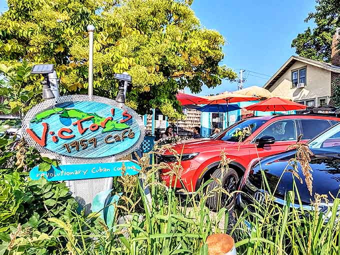 Victor's 1959 Cafe: A splash of Caribbean color in Minneapolis, where the turquoise exterior promises Cuban flavors that'll make you forget you're in Minnesota.