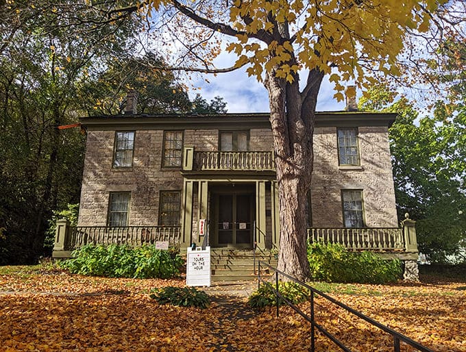 Step back in time at this beautiful 1853 limestone home, once housing the wardens of Minnesota&rsquo;s first state prison.