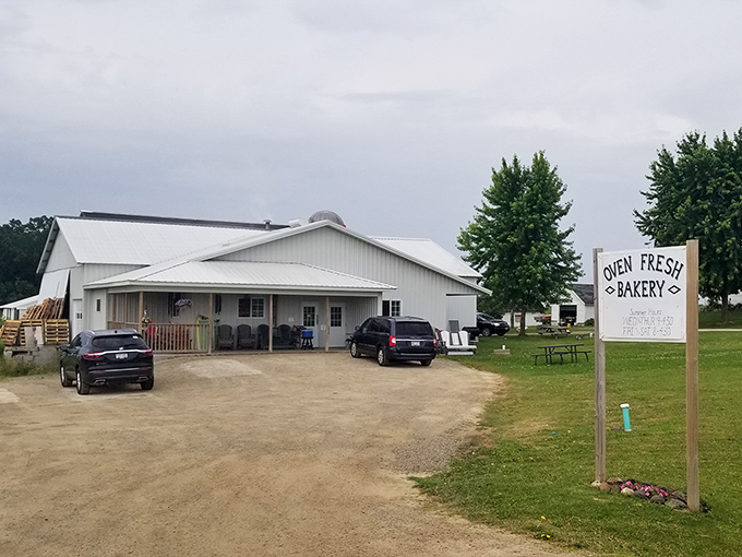 A humble white building with a simple sign &ndash; where culinary magic happens without any fancy frills or Instagram bait.