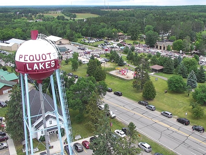 That iconic red and white water tower isn't just a landmark, it's practically a welcome sign to Minnesota's best-kept secret.