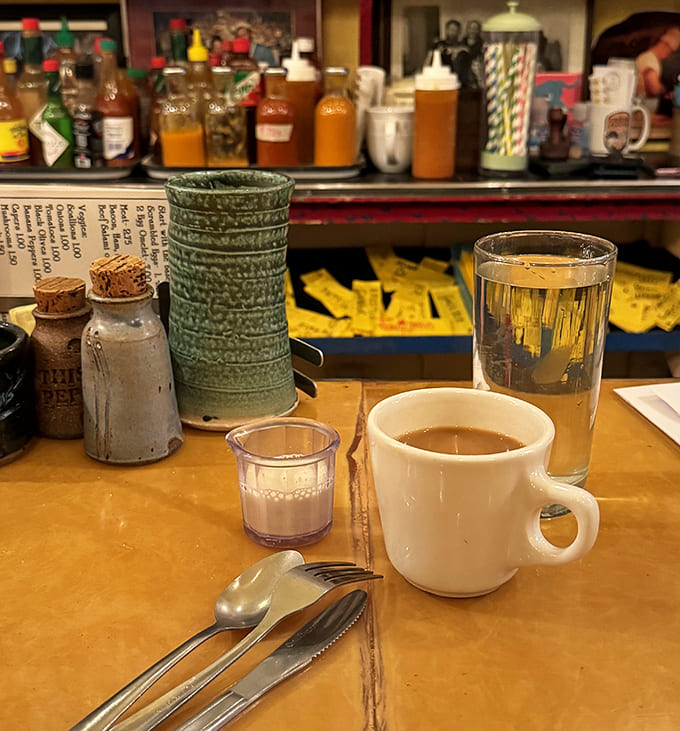Coffee at Al's comes with free refills and conversation – the perfect companion to pancakes and a vital fuel source for Minnesota winters.