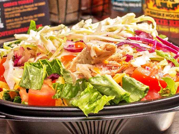 A BBQ salad that makes eating your vegetables feel like a reward rather than a responsibility.