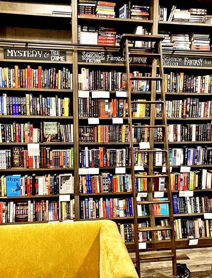 This isn't just functional &ndash; it's straight out of a bookworm's fantasy, promising adventures on the highest shelves for those brave enough to climb.