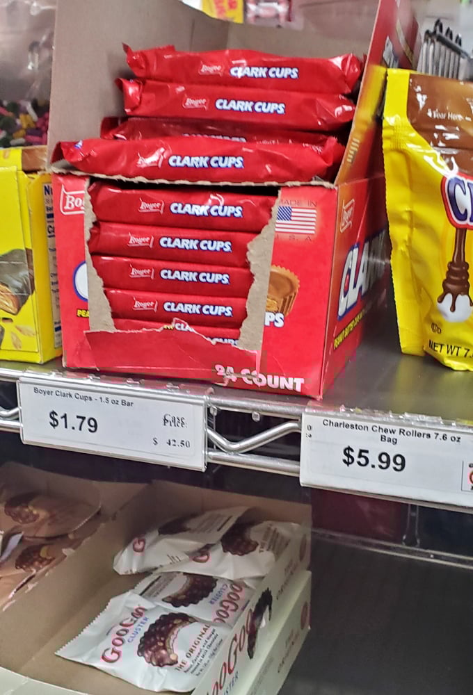 Boyer Clark Cups sit proudly on display &ndash; Pennsylvania's answer to Reese's, with a loyal following who insist the peanut butter-to-chocolate ratio is superior.