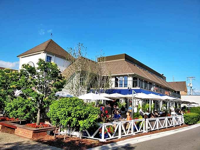 COV Wayzata brings coastal vibes inland, where seafood tastes fresher when eaten with a view of boats bobbing on actual water.