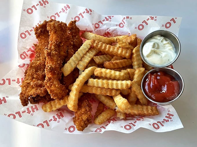 Not just for the kids' menu anymore – these golden-brown beauties with their crunchy exterior and juicy interior deserve adult appreciation.