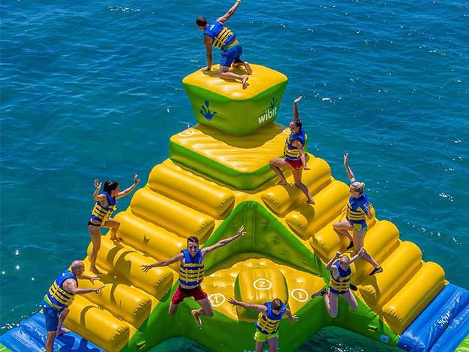 The climbing pyramid &ndash; where dreams of athletic glory meet the reality of upper body strength you thought you had but definitely don't.