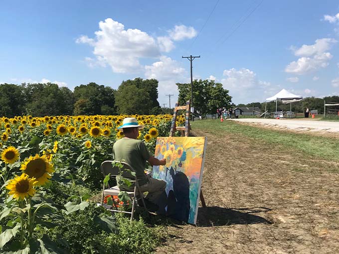 Artists find endless inspiration here &ndash; this painter knows some views simply demand to be captured on canvas.