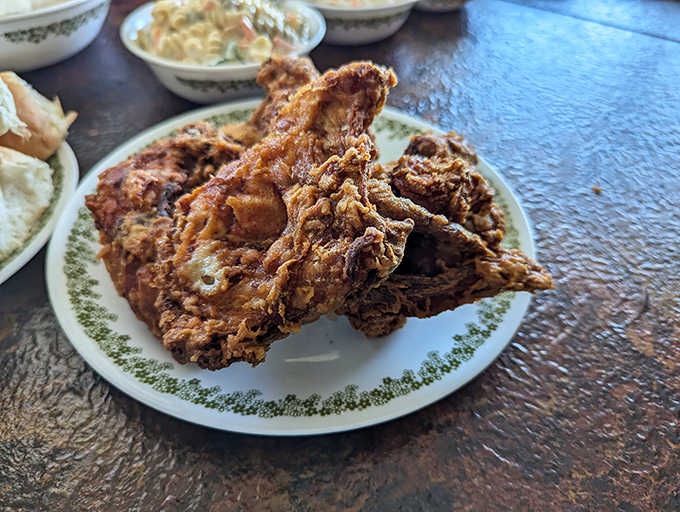 Fried chicken so good it should have its own fan club &ndash; each piece a masterclass in crispy, juicy perfection.