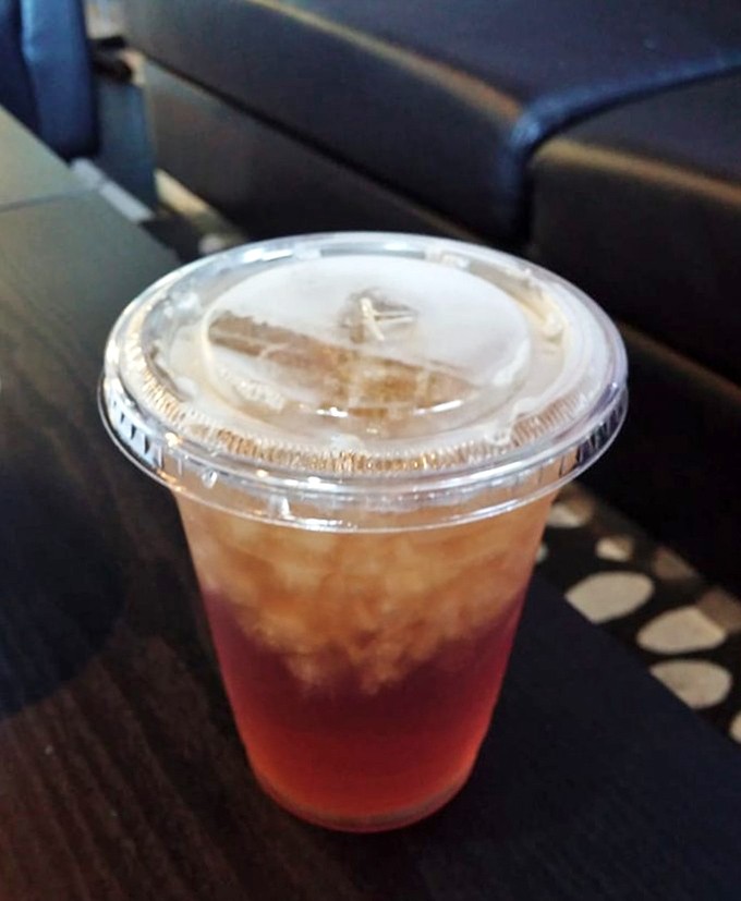 Their Ginger Peach tea provides the perfect counterpoint to sweet treats &ndash; a refreshing palate cleanser between donut adventures.