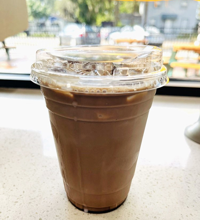 Their iced mocha doesn't just wake you up – it convinces you that mornings might actually be worth getting out of bed for.