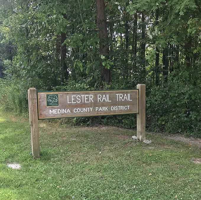 More than just a sign – this marker represents the gateway to a world where childhood dreams still chug along merrily.