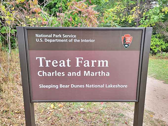 History stands marked at the Treat Farm, where Charles and Martha's legacy continues to welcome wanderers to this National Lakeshore treasure.