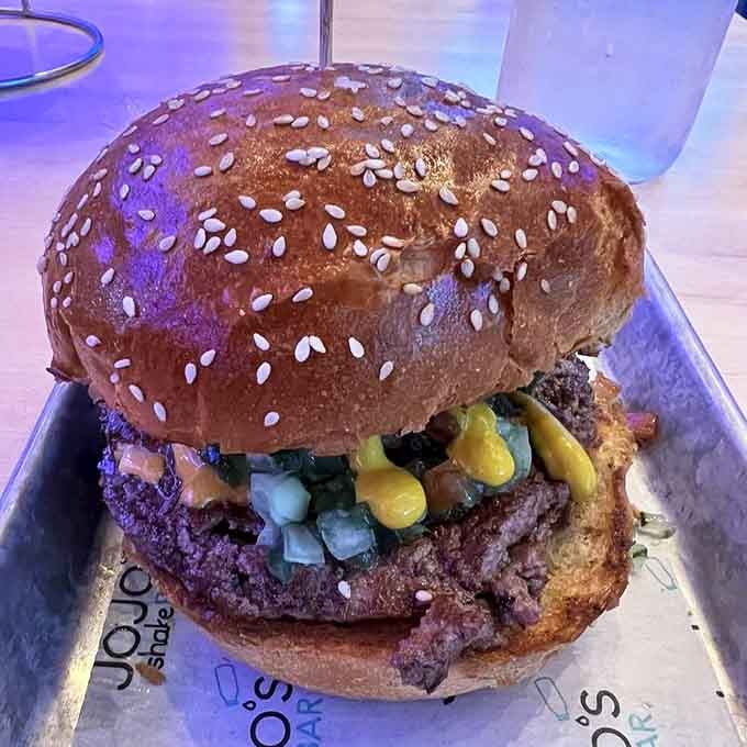 The Smash Burger lives up to its name &ndash; a perfectly smashed patty that requires multiple napkins and zero regrets.