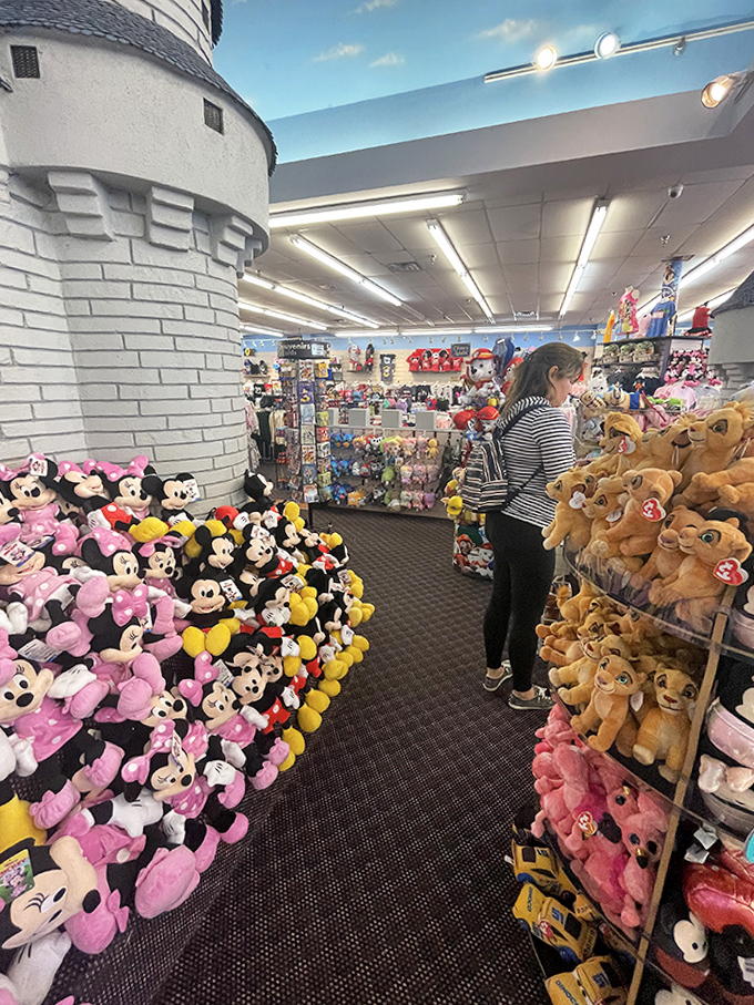 Plush paradise where indecision reigns supreme. Parents beware: no child has ever entered this aisle and selected just one stuffed friend.