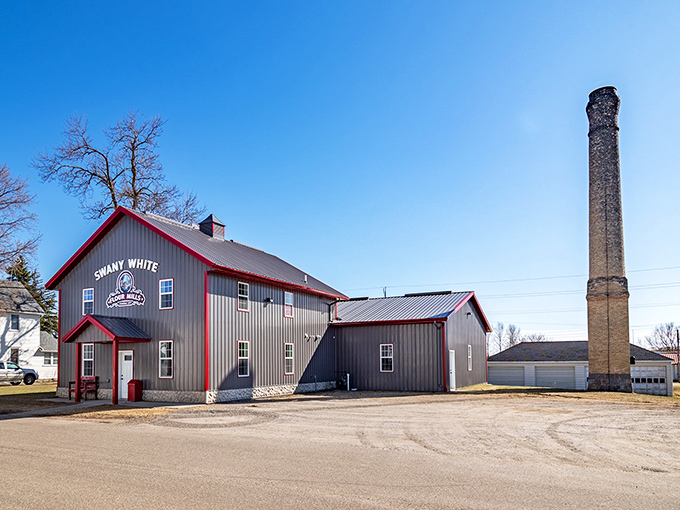 Swany White Flour Mills stands as a working monument to Freeport's agricultural roots and commitment to authentic craftsmanship.