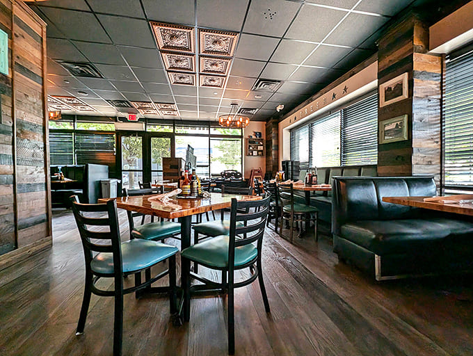 Empty tables waiting for stories to unfold&mdash;each one has hosted countless first dates, celebrations, and "just because" meals.